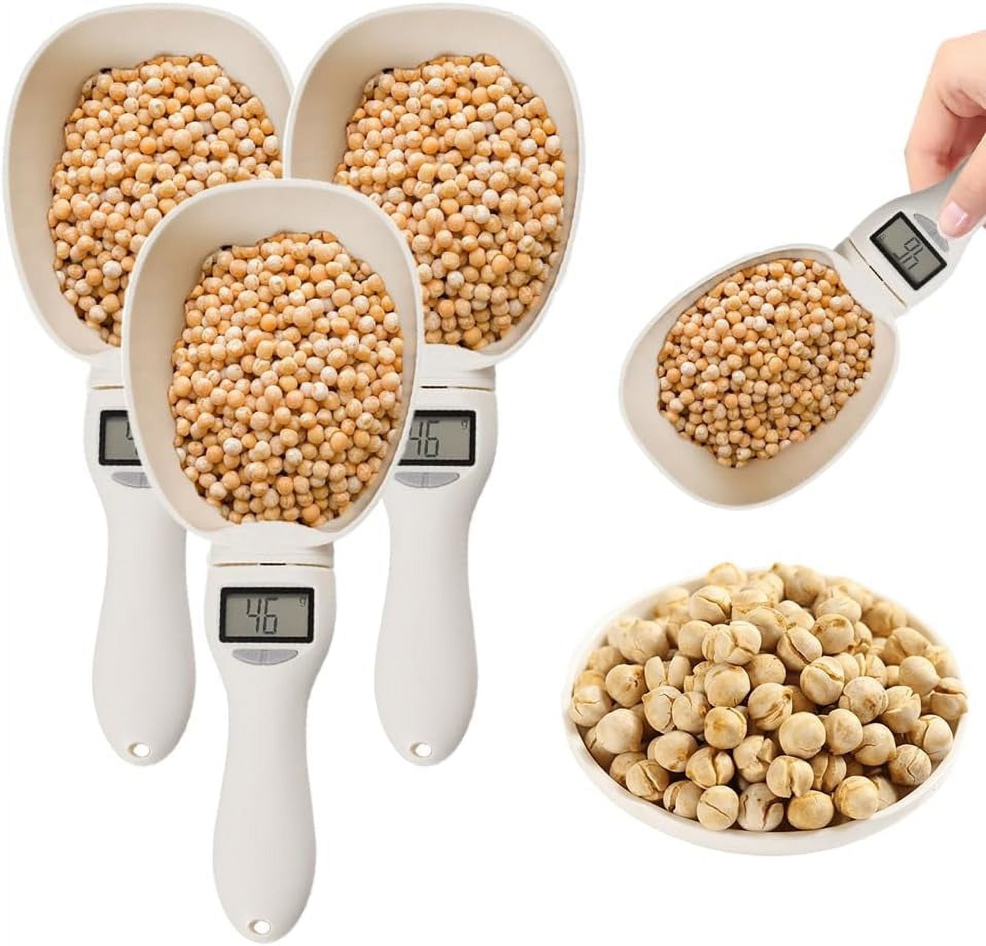 Electronic Measuring Spoon, Digital Food Measuring Scoop Scale with LCD ...