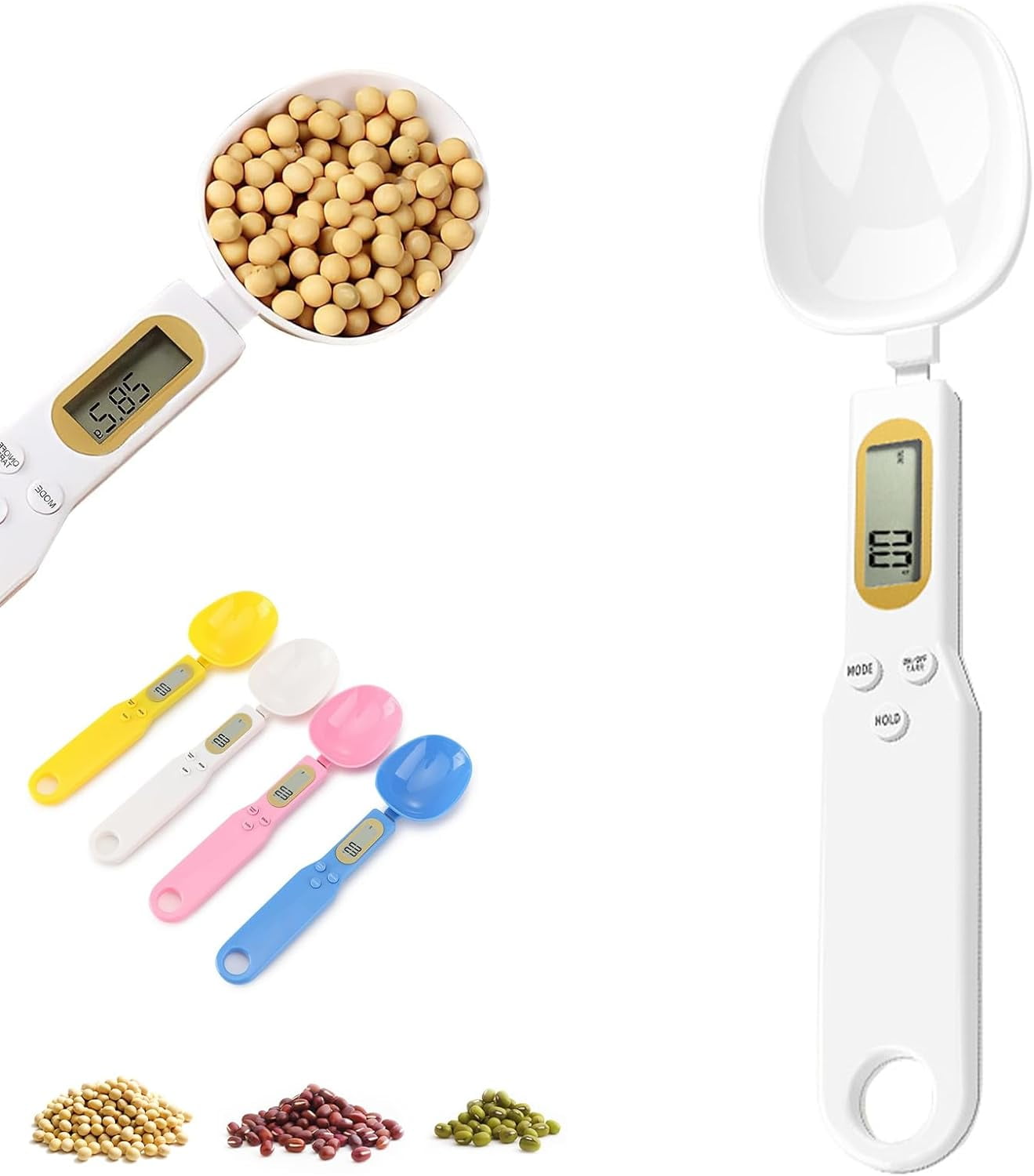 Electronic Measuring Spoon - Digital Spoon Scale, High Precision Food ...