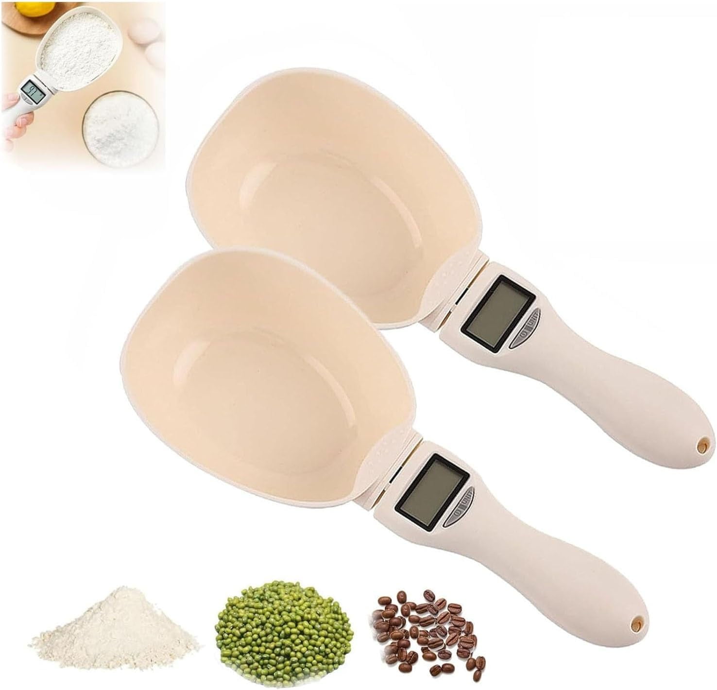 Electronic Measuring Spoon, Digital Scale with LCD Screen for Precise ...