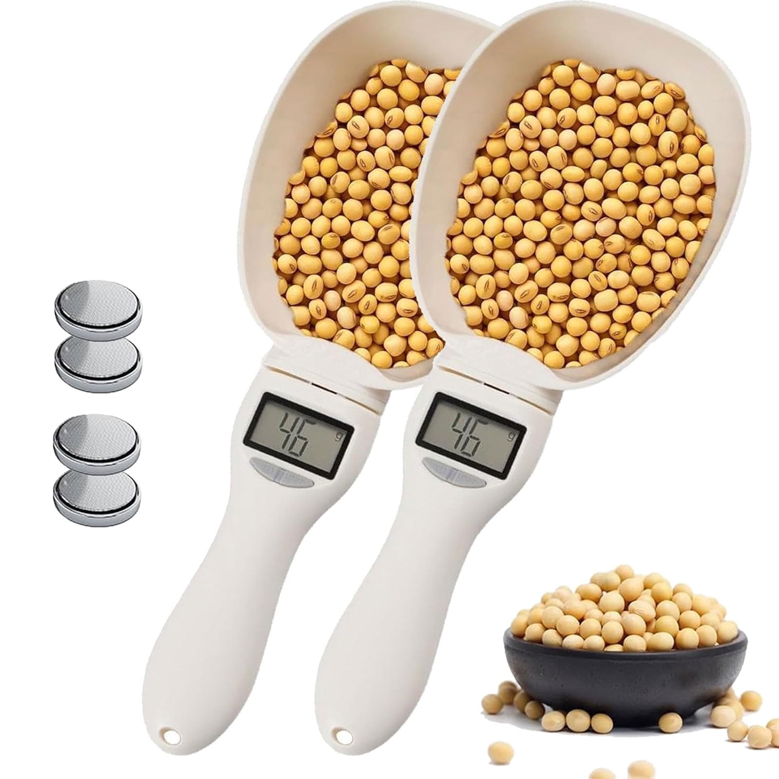 Electronic Measuring Spoon, Food Digital Measuring Scoop Scale with ...