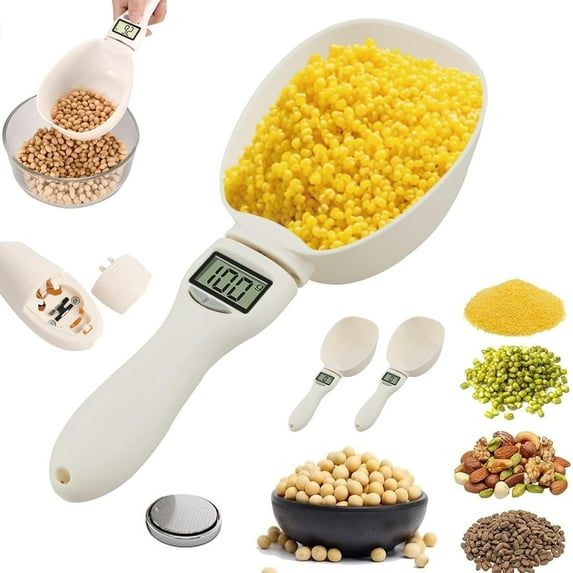 Electronic Measuring Spoons with LCD Display, 800g/0.1g High-Precision ...