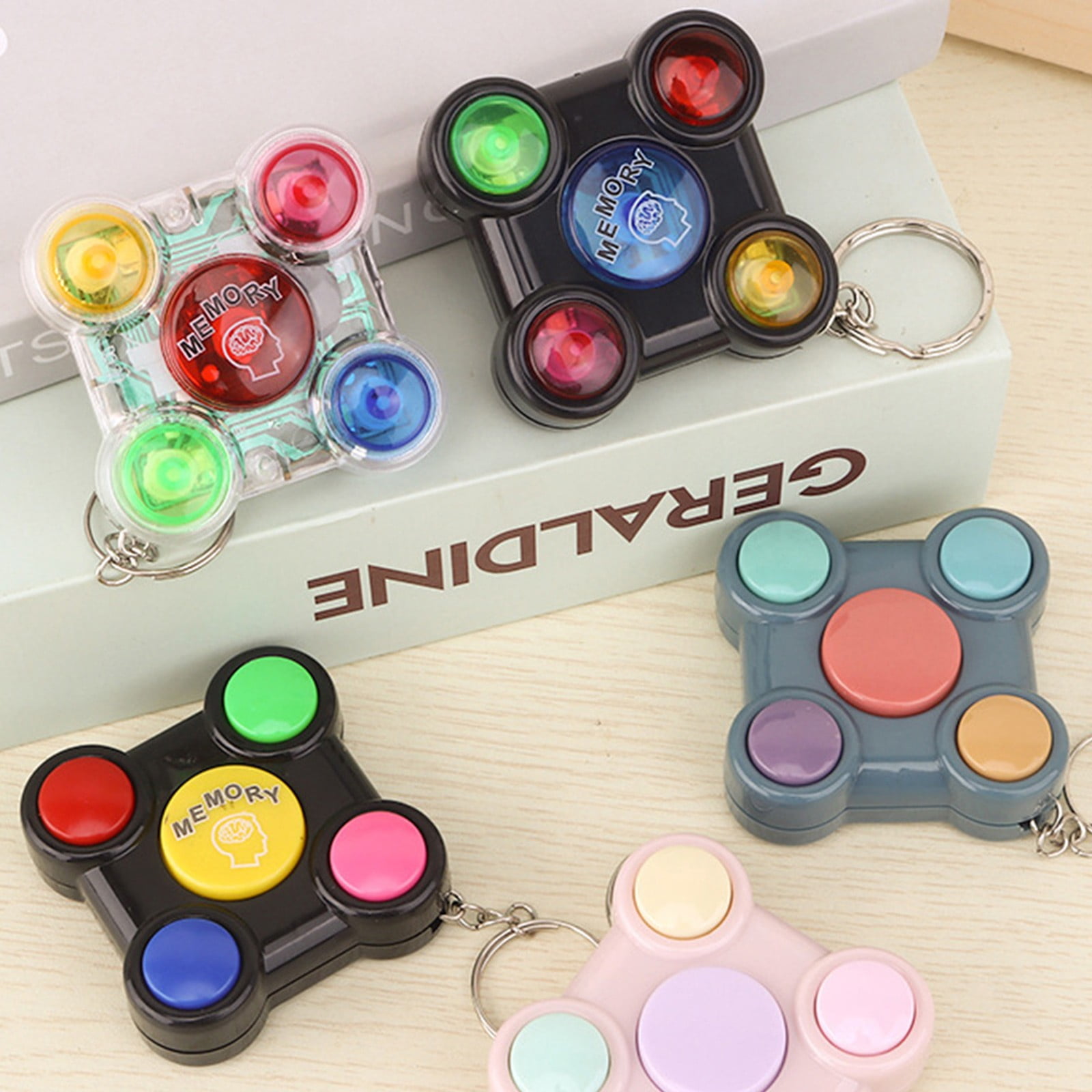 Electronic Memory Game with Lights and Sounds, Repeat The Color ...