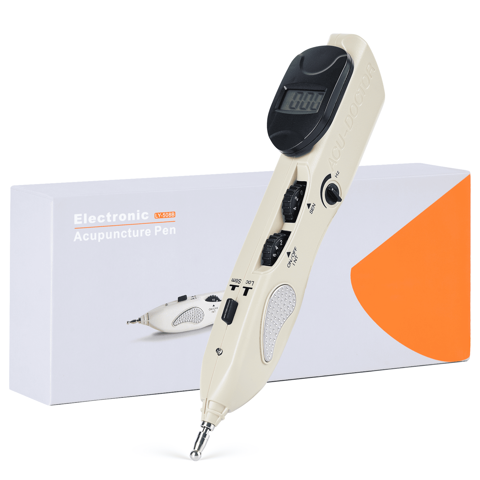 Electronic Meridian Pen - Automatic Acupuncture point finder with 9 ...