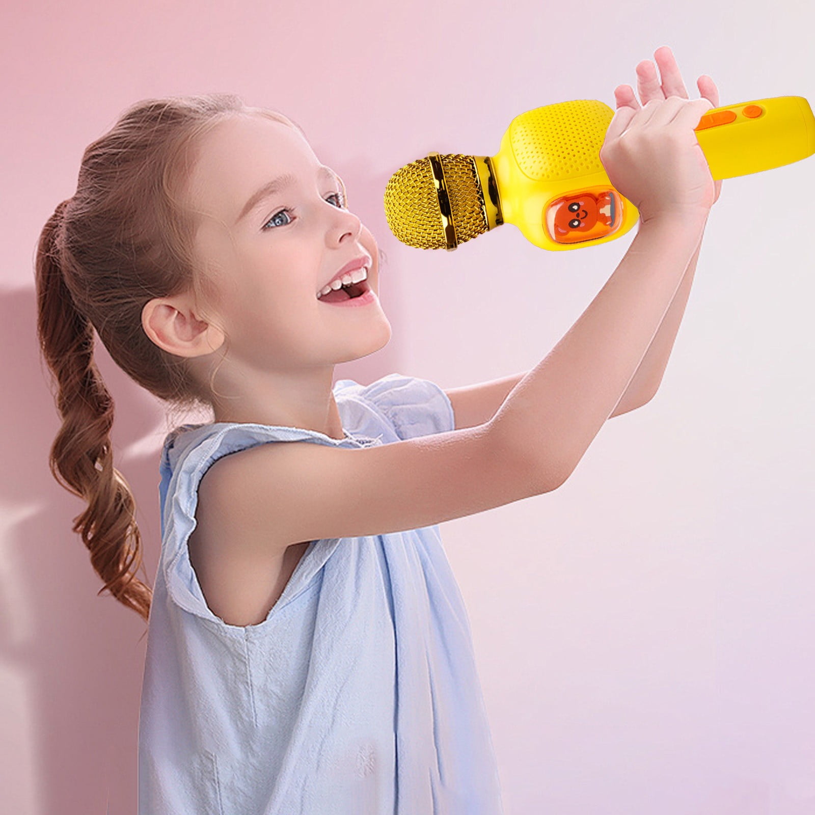 Electronic Microphone Toy | Mini Portable Musical Instrument | USB ...