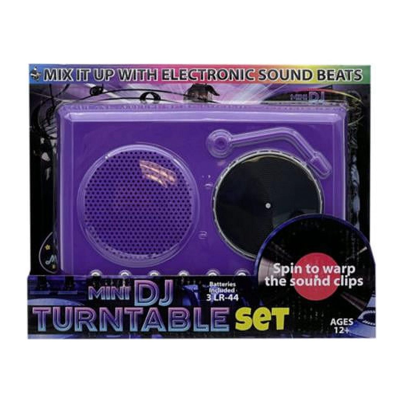 Electronic Mini DJ Turntable Set - Pack of 6 - Walmart.com