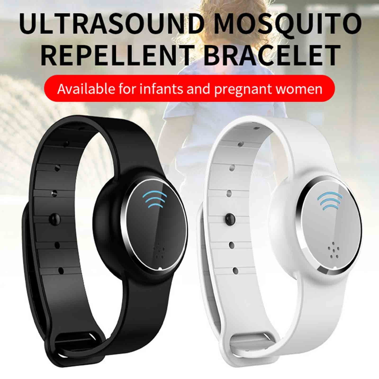 Electronic Mosquito Watch Bracelet, Adjustable Fit, Water-resistant ...