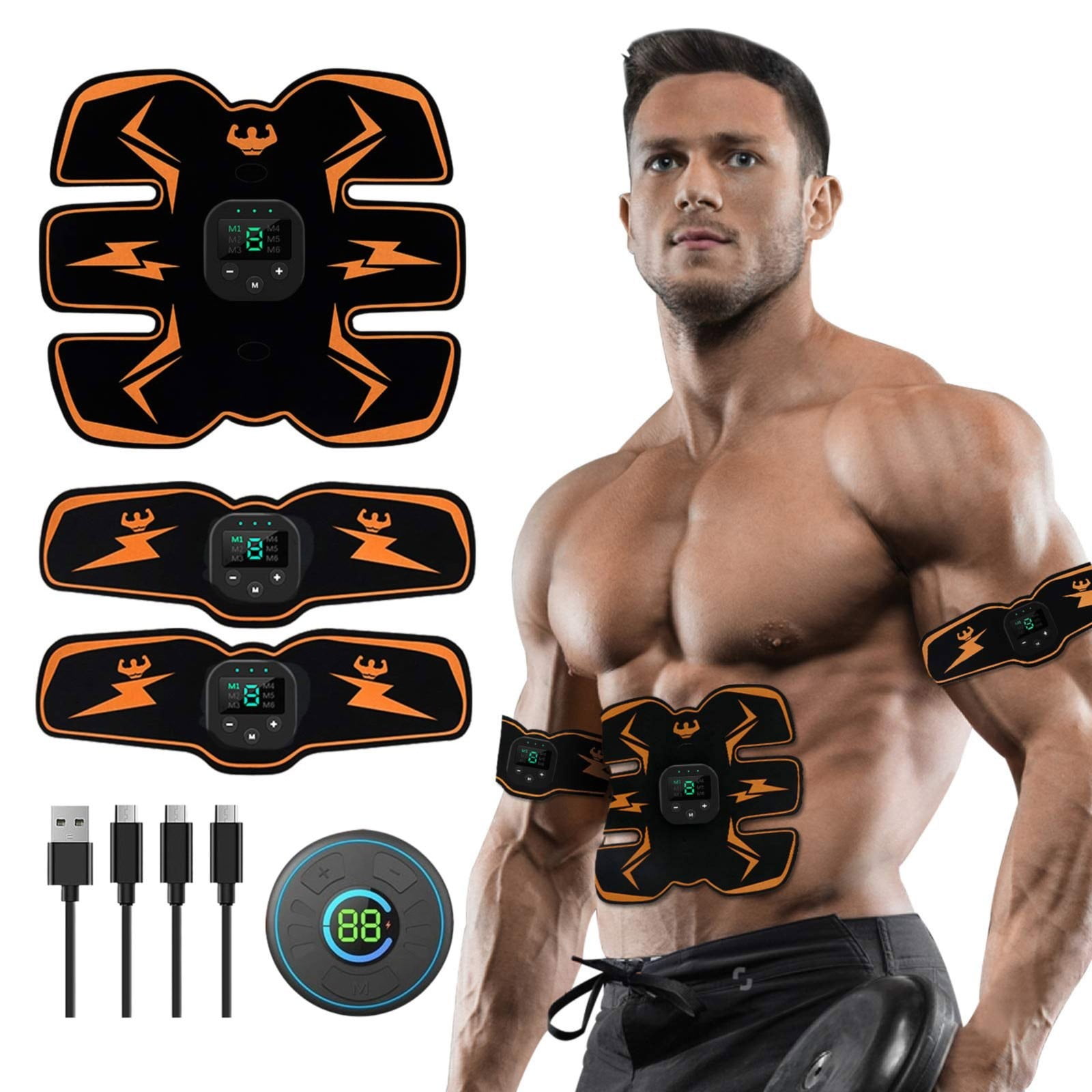 Electronic Muscle Stimulator, Abs Stimulator, EMS Abdominal Muscle ...