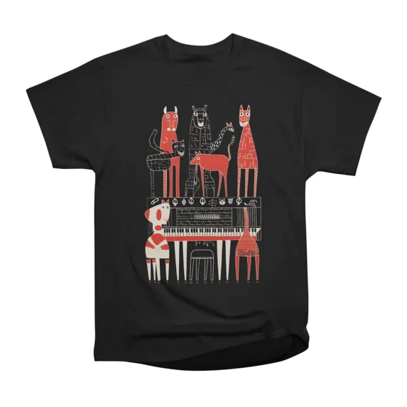 Electronic Music Animals T-Shirt Tee Gift For Him Merch For Her Apparel ...