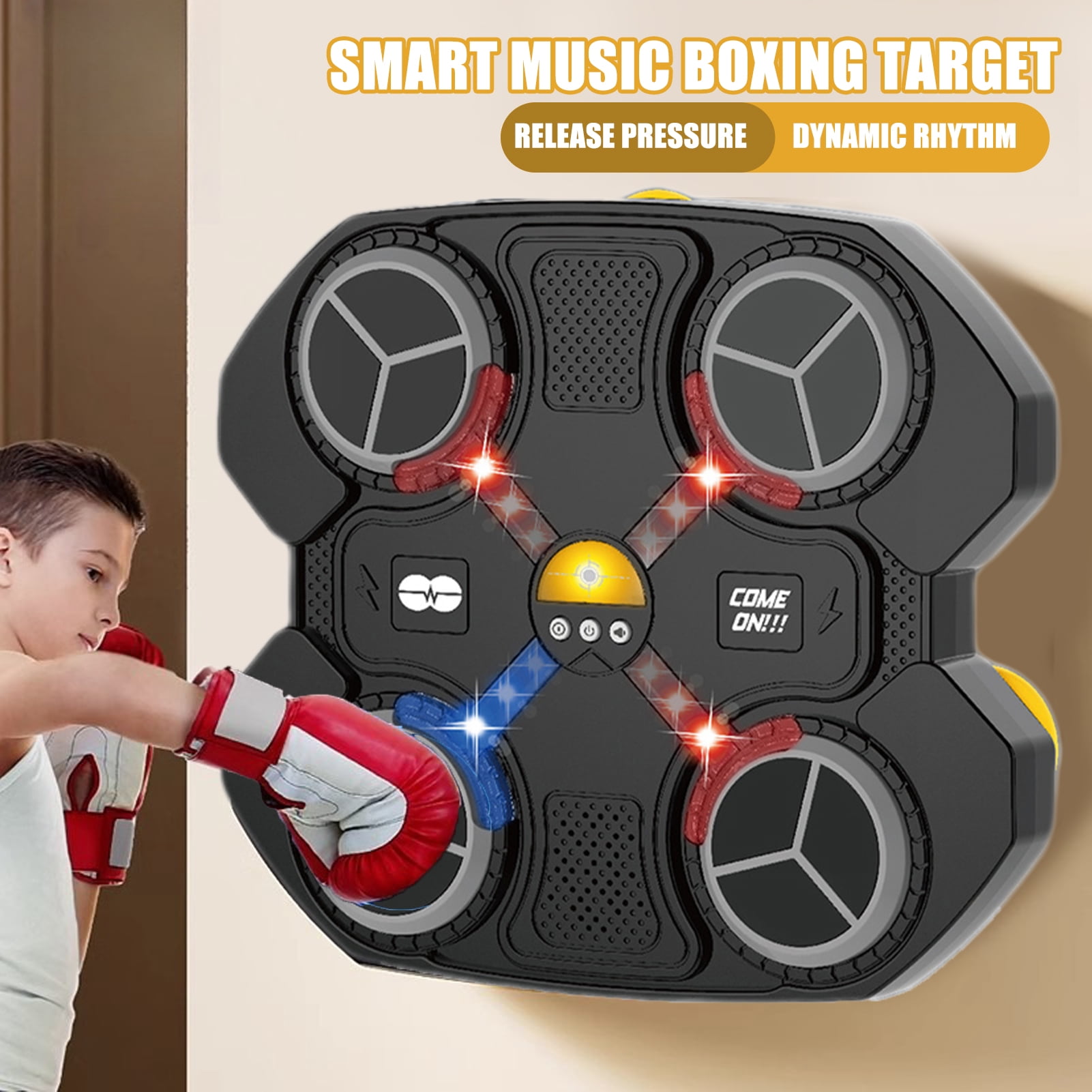 Electronic Music Boxing Target Wall Mounted Boxing Trainer with ...