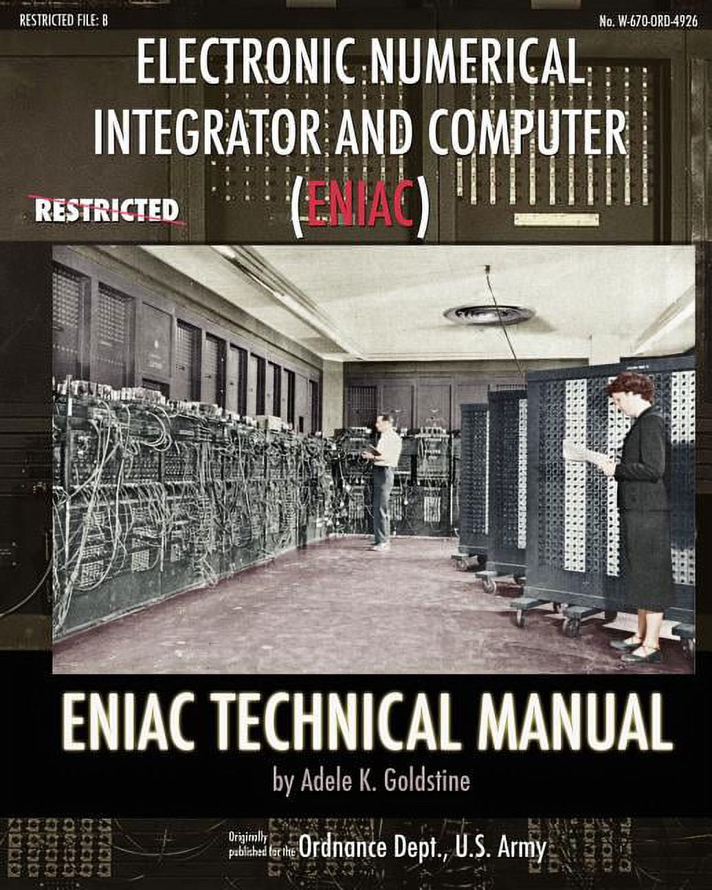 Electronic Numerical Integrator and Computer (ENIAC) ENIAC Technical ...