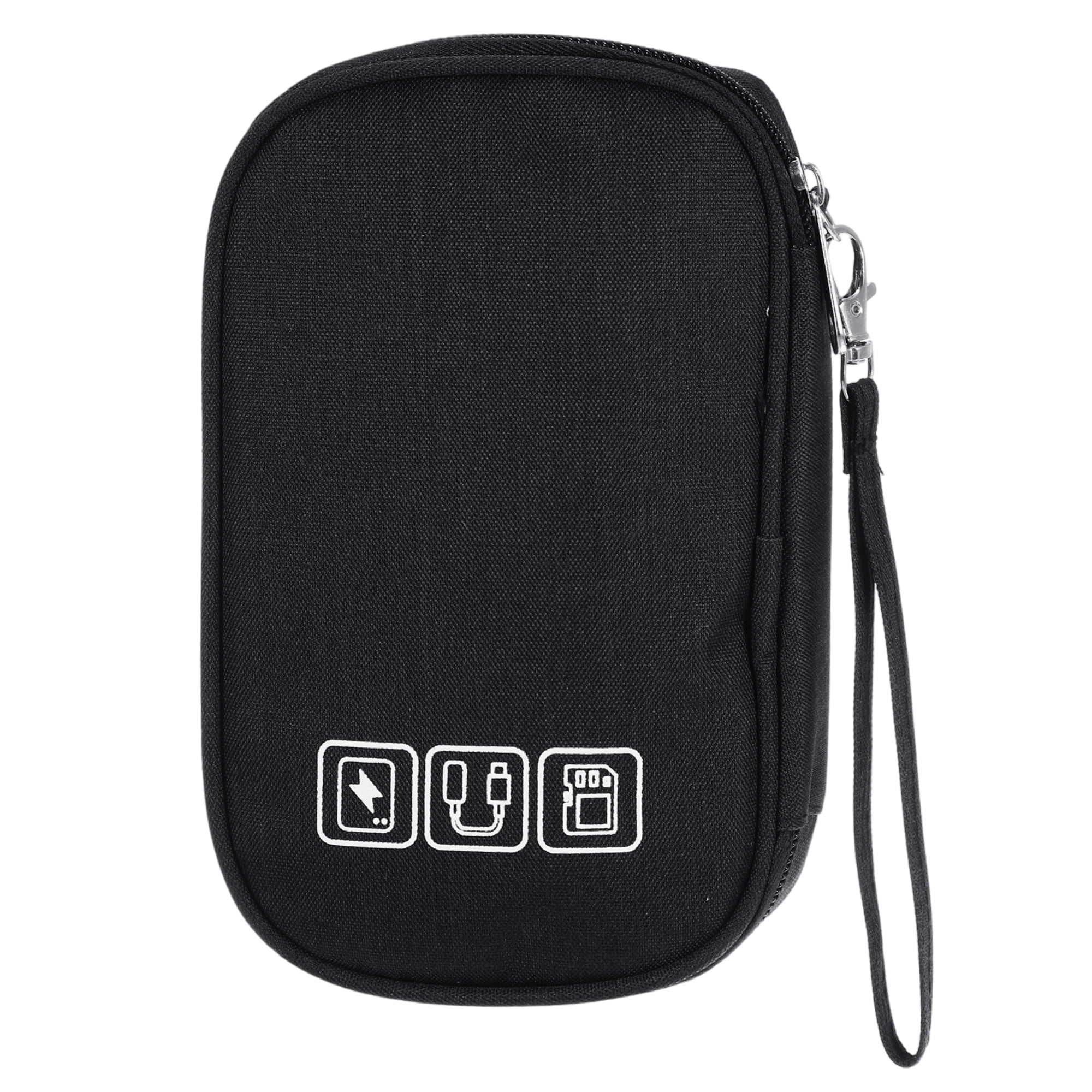 Electronic Organizer Double Layers Portable Waterproof Pouch for Cable ...