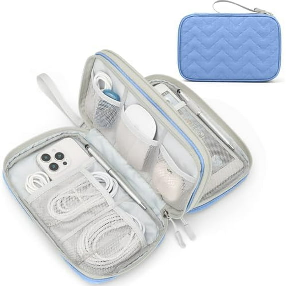 Electronic Organizer, Large Travel Cable Organizer Bag Pouch Electronic ...