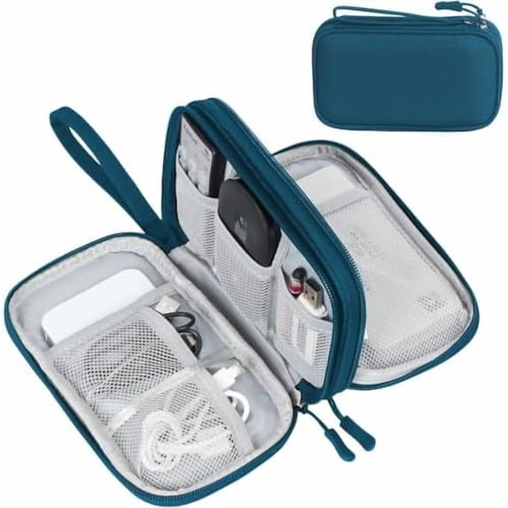 Electronic Organizer, Travel Cable Organizer All-in-One Storage Bag ...