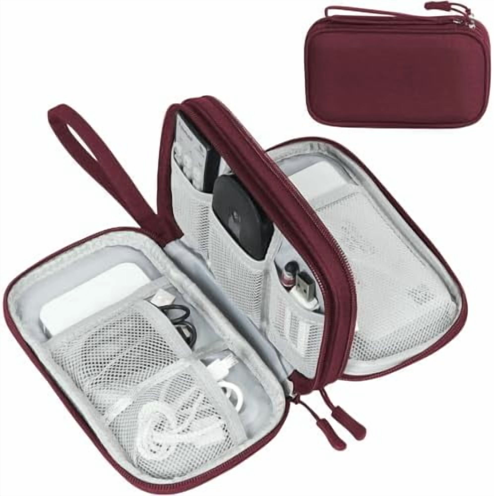 Electronic Organizer, Travel Cable Organizer Bag Pouch Electronic ...
