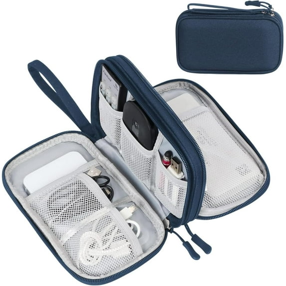 Electronic Organizer, Travel Cable Organizer Bag Pouch Electronic ...