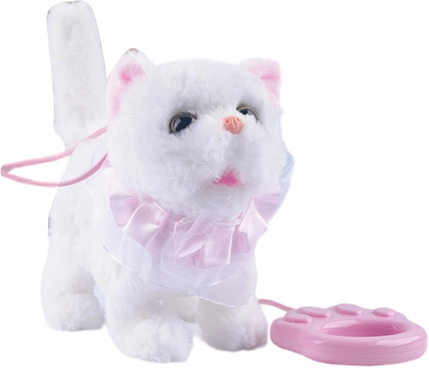 Electronic Pet Cats Toy with Remote Walking Voice and Light Realistic ...