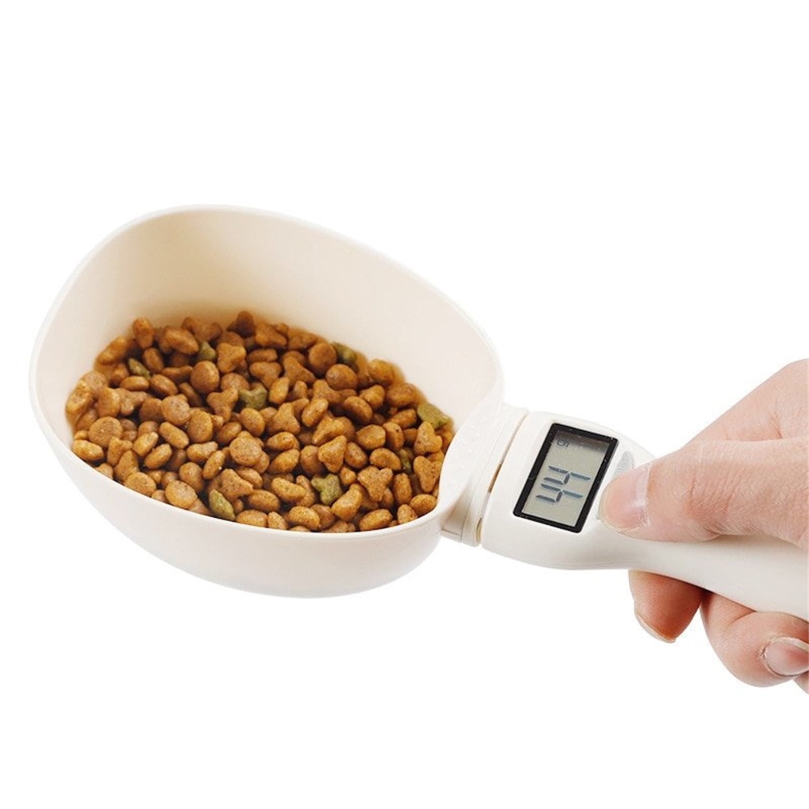 Electronic Pet Food Scale with Detachable Measuring Spoon, Digital ...