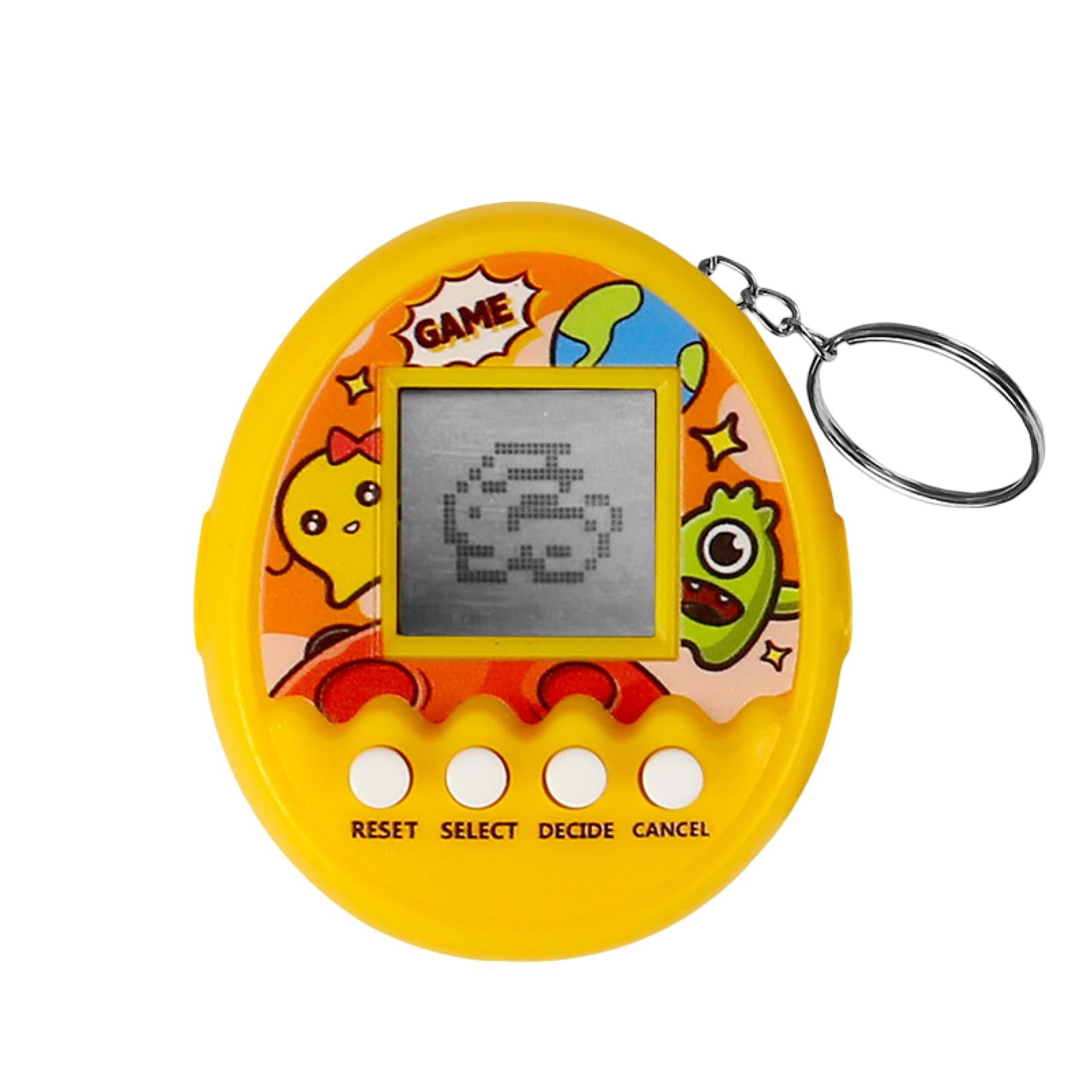 Electronic Pet Machine Cute Patterns Interactive Mini Virtual Nostalgia ...