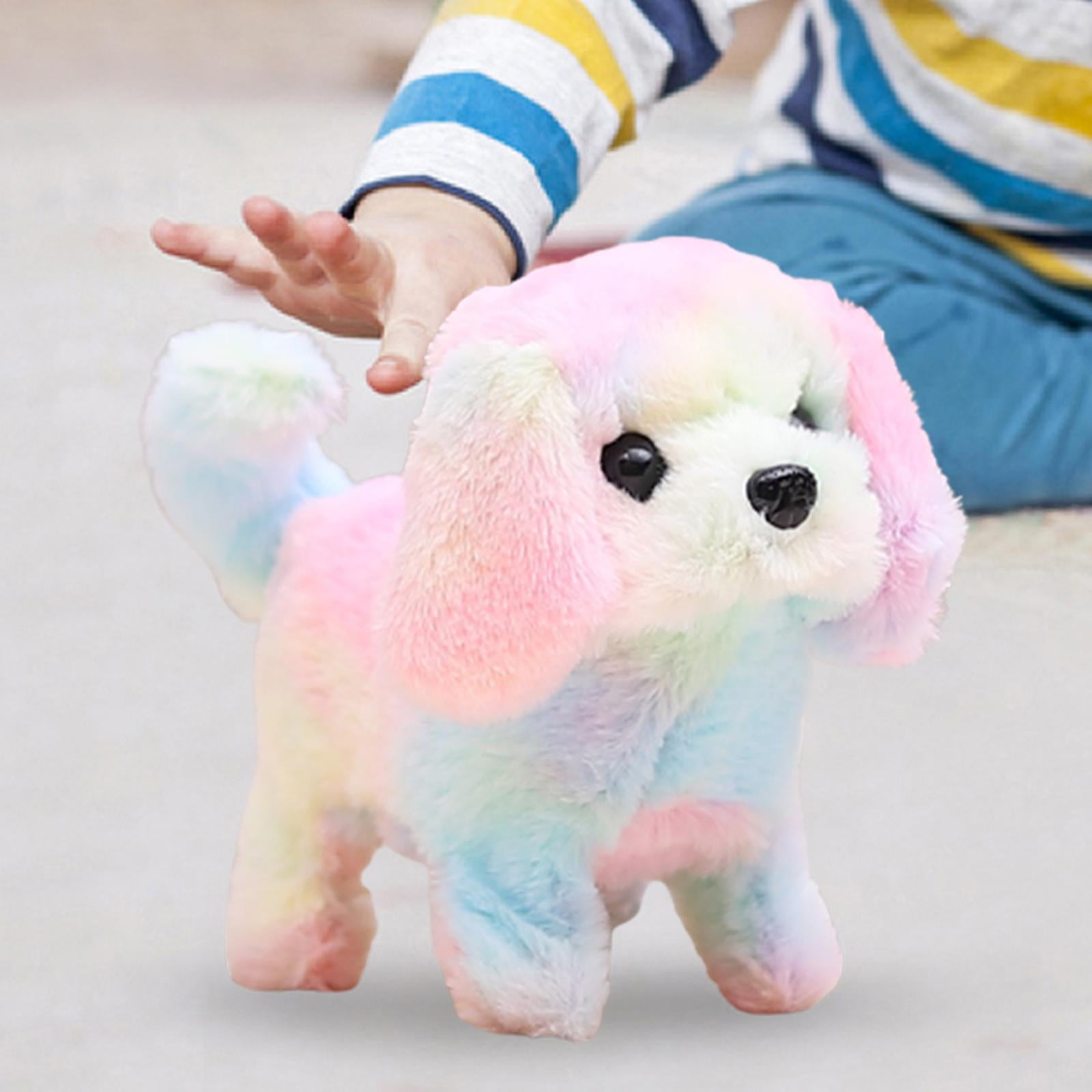 Electronic Pet Stuffed Animals with Sound Adorable Plush Toy Walking ...