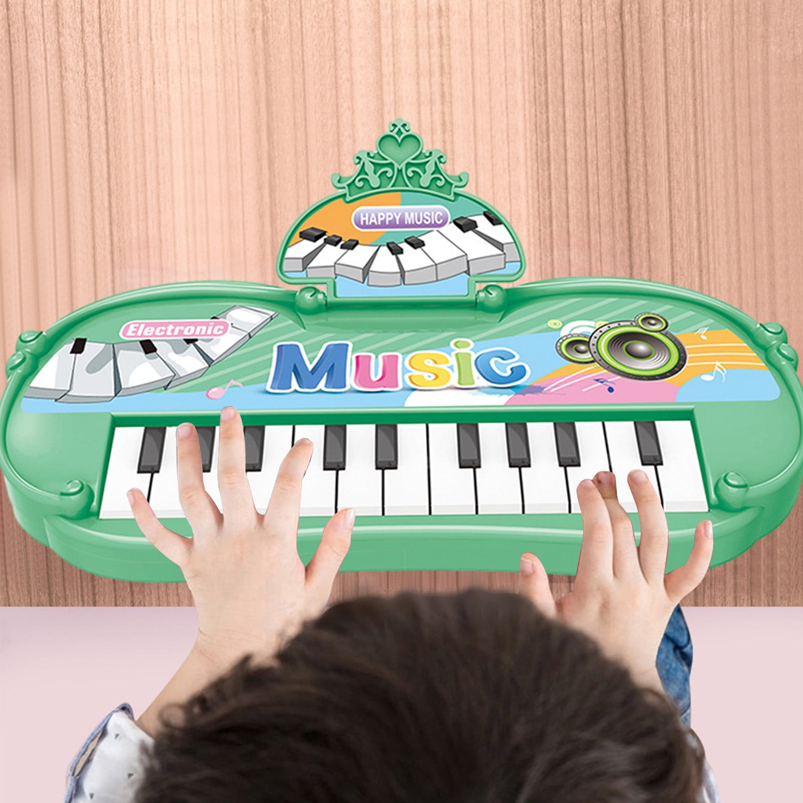 Electronic Piano Toy, Multifunctional 13 Keys Hand Piano, Portable ...