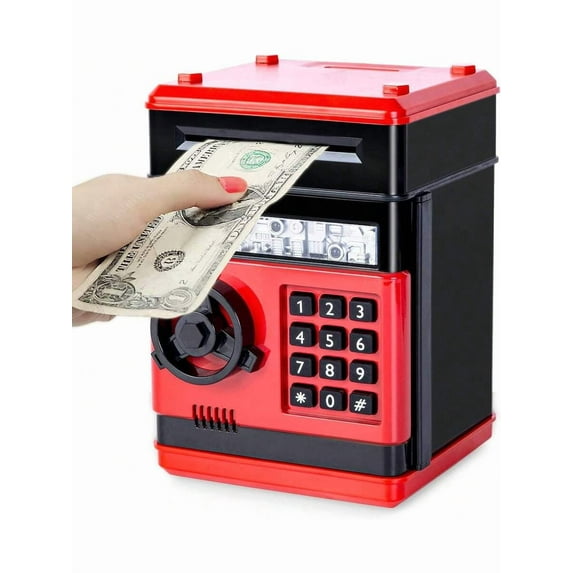 Electronic Piggy Bank Mini ATM Money Savings Box for Kids Age 3-12 ...