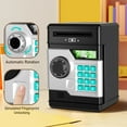 Electronic Piggy Bank , Mini ATM Password Money Bank Cash Coins Saving Box for Kids, Cartoon ...