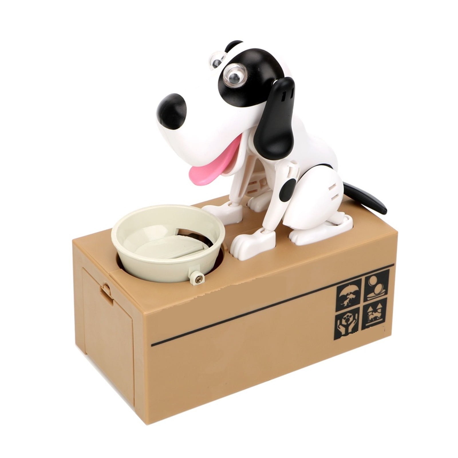 Electronic Piggy Bank Money Box Automated Cartoon Robotic Dog Steal ...