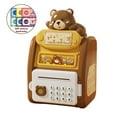Electronic Piggy Bank with Sound, Animal Theme, Coin Bill Slot ...