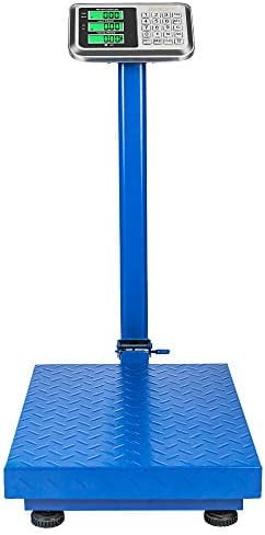 Electronic Platform Scale,660lbs Weight Digital Floor Heavy Duty ...