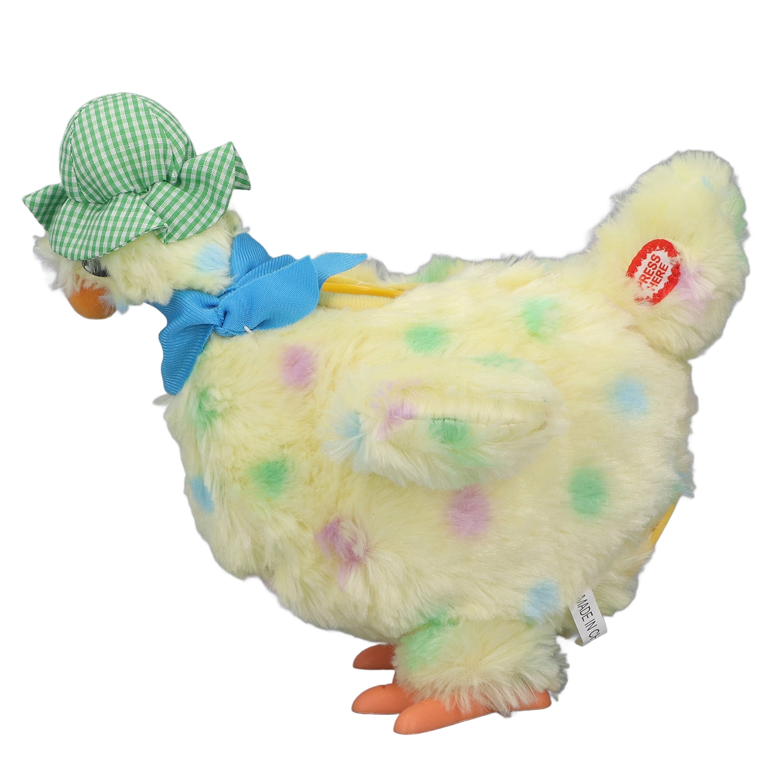 Electronic Plush Chicken Toy Lay 3 Eggs Dancing Music Toy Chicken for ...