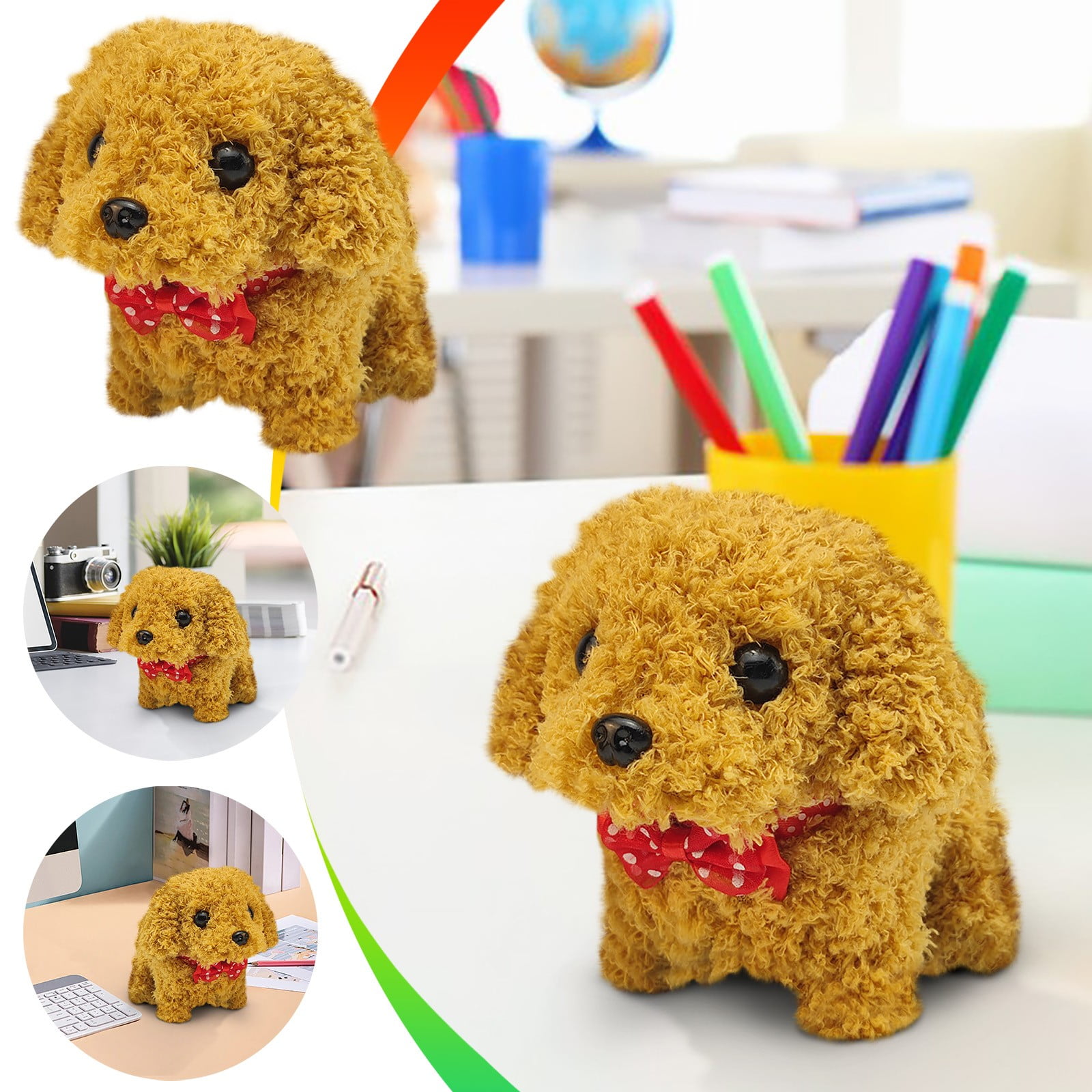 Electronic Plush Dog, Interactive Walking Puppy, Realistic Simulation ...