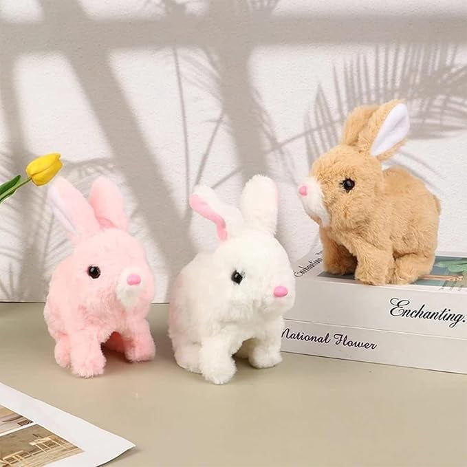 Electronic Plush Hopping Rabbit Toys Clearance Bunny - My Realistic ...
