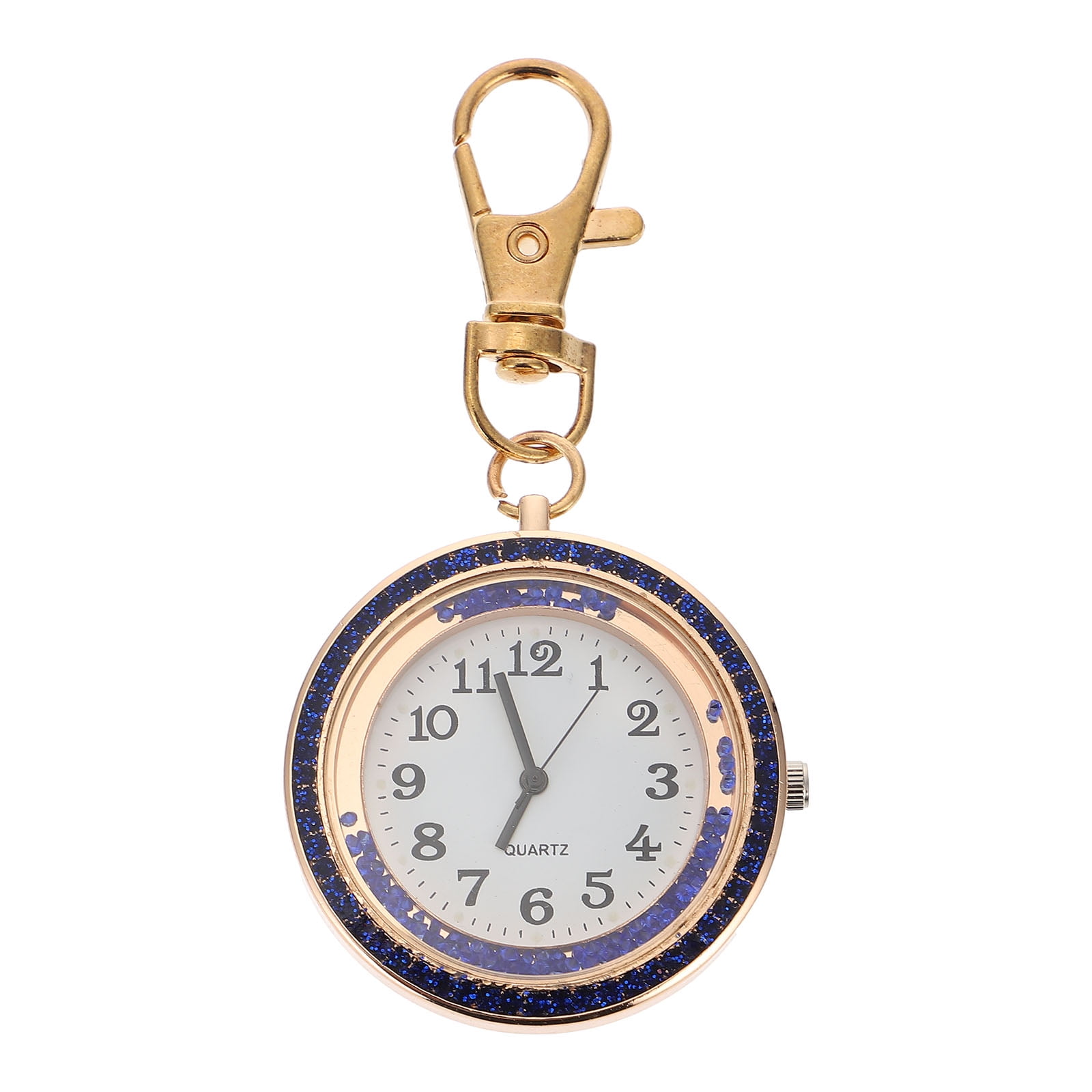 Electronic Pocket Watch Unisex with Keychain Safe Materials Miss ...