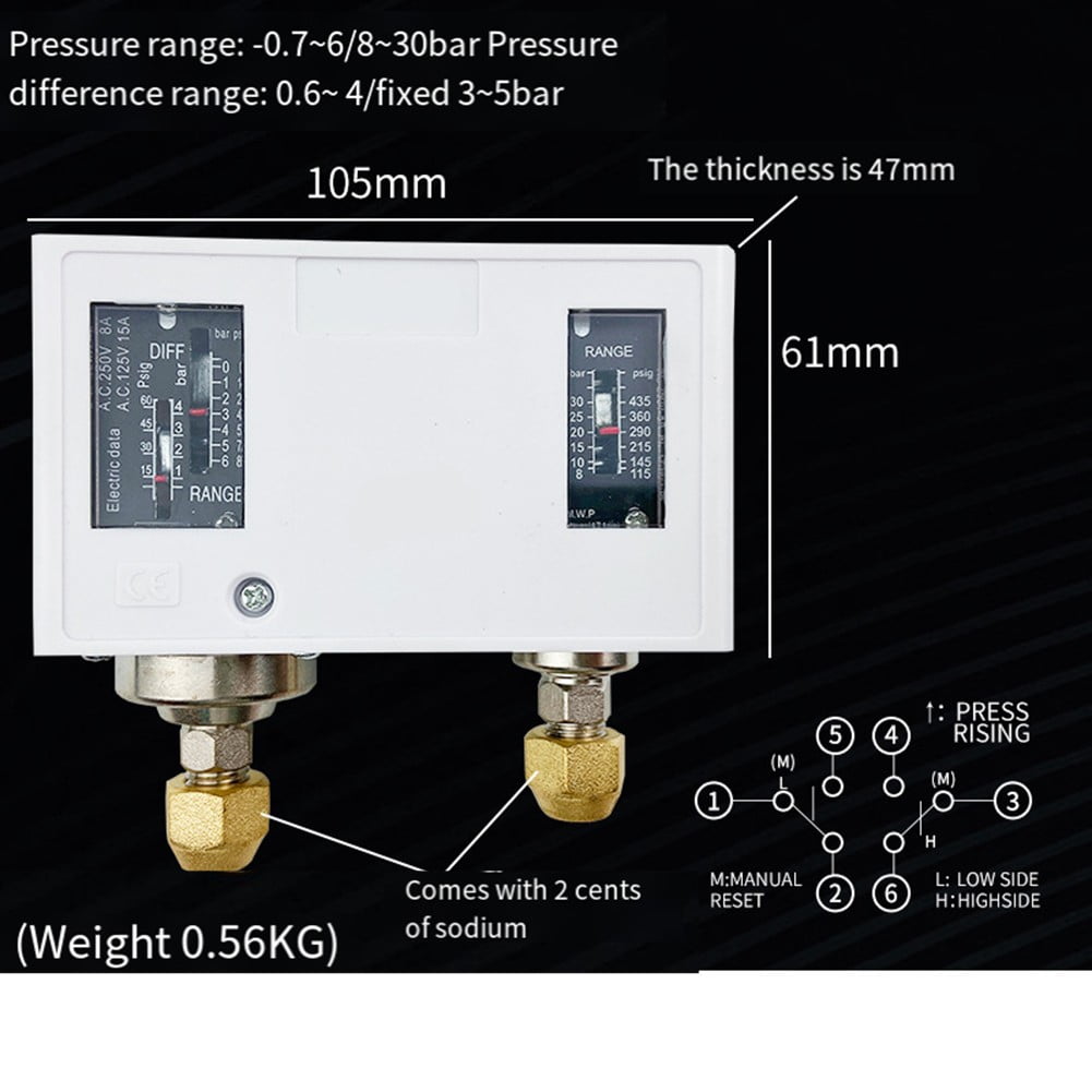 Electronic Pressure Controller Switch Water Pump Pressure Regulator ...