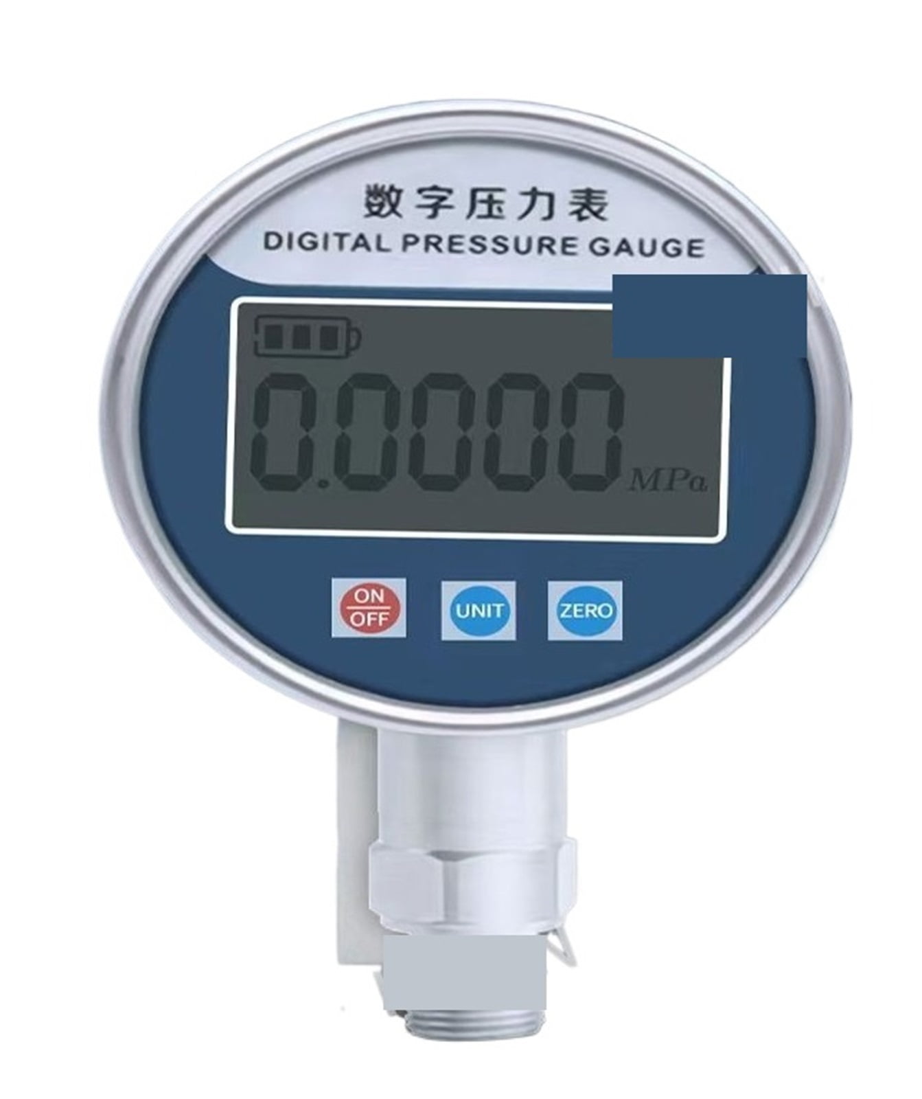 Electronic Pressure Gauge 60mm Dial LCD Digital Display, Hydraulic ...