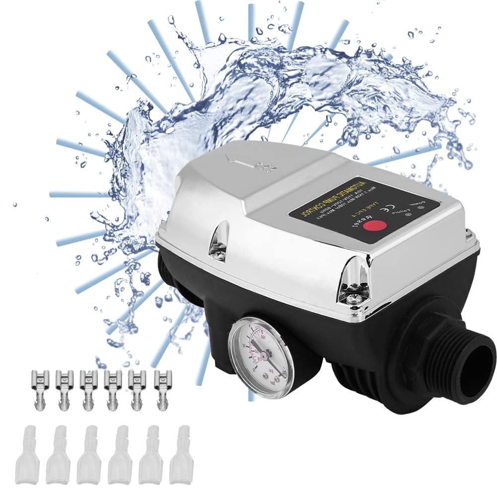 Electronic Pressure Switch, Water Pump Electronic Switch EPC-4 110V ...