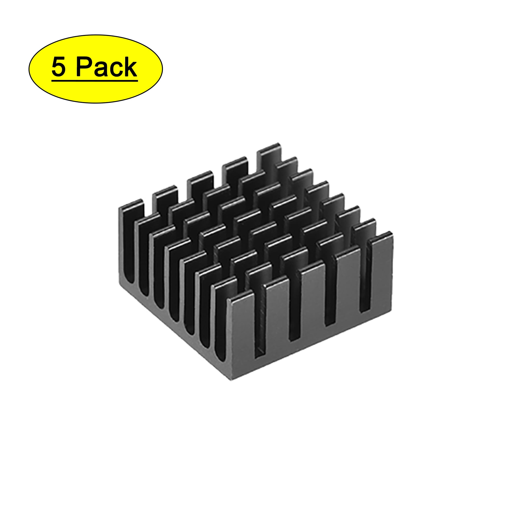 Electronic Radiators Heatsink for MOS GPU IC Chip Black 20 x 20 x 10 mm ...