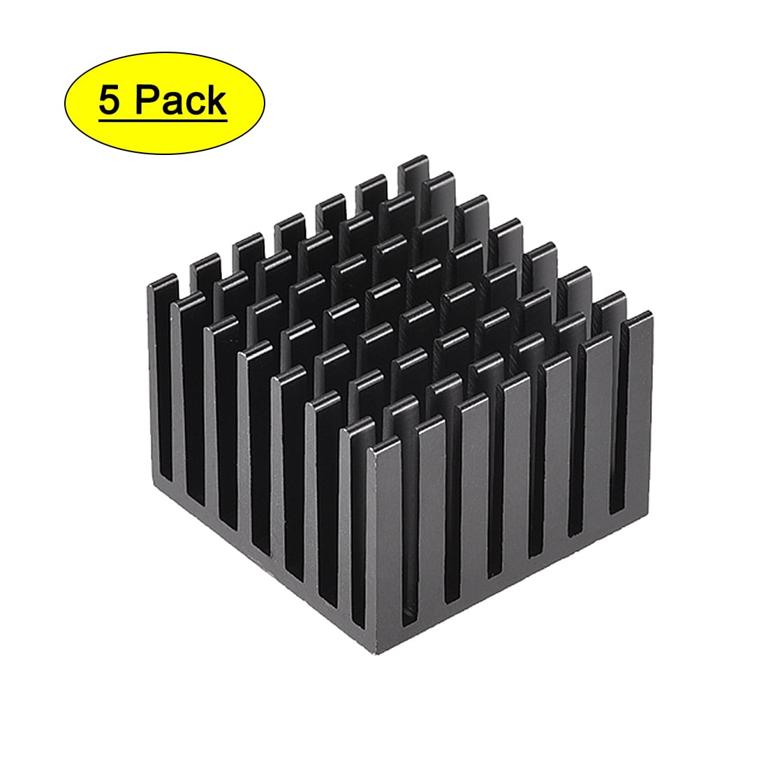 Electronic Radiators Heatsink for MOS GPU IC Chip Black 28 x 28 x 20 mm ...