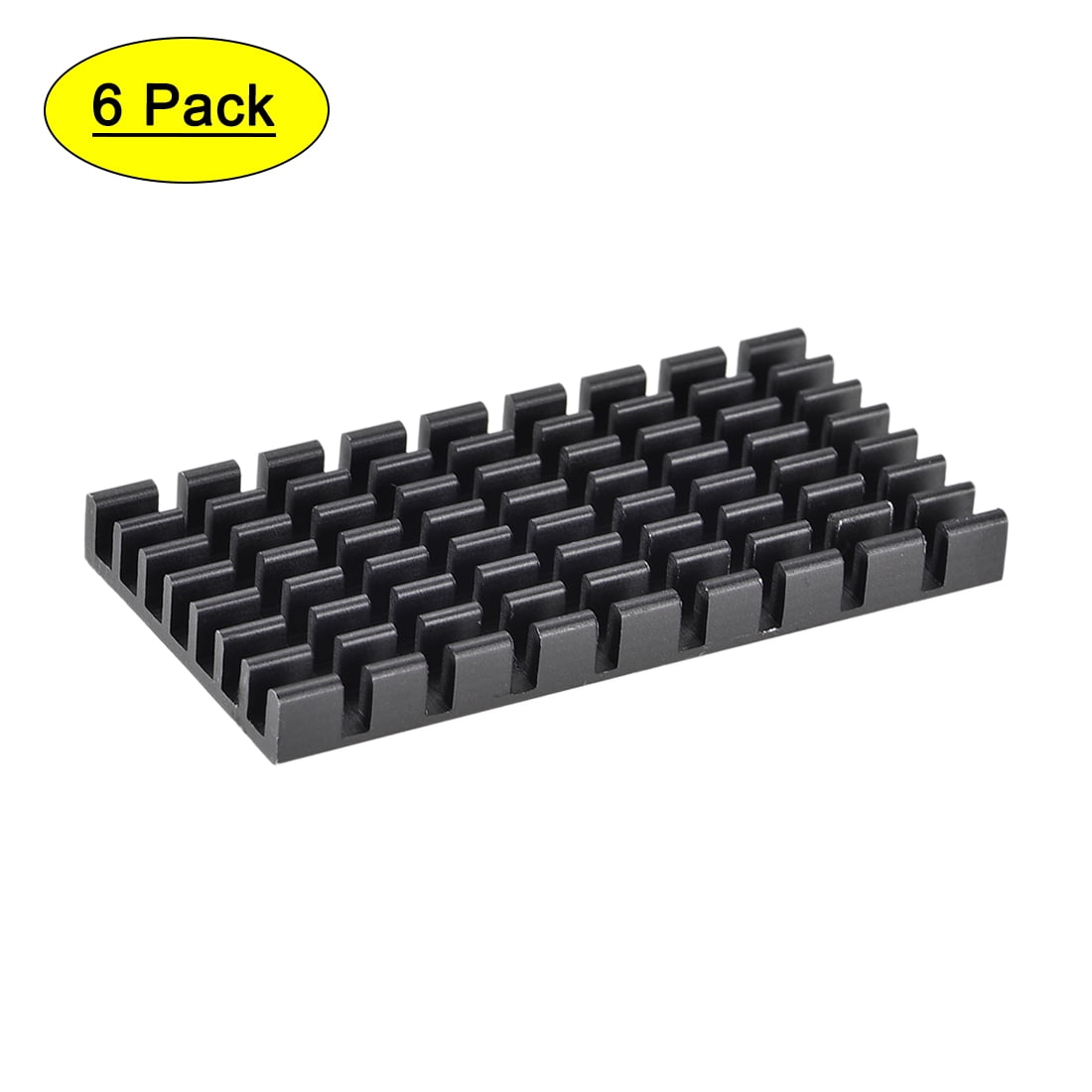 Electronic Radiators Heatsink for MOS GPU IC Chip Black 50 x 25 x 5 mm ...