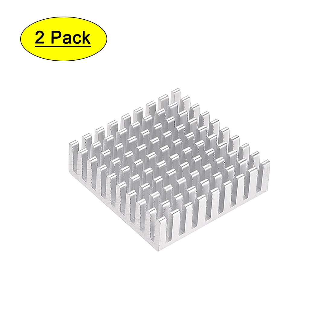Electronic Radiators Heatsink for MOS GPU IC Chip Silver 35 x 35 x 10 ...