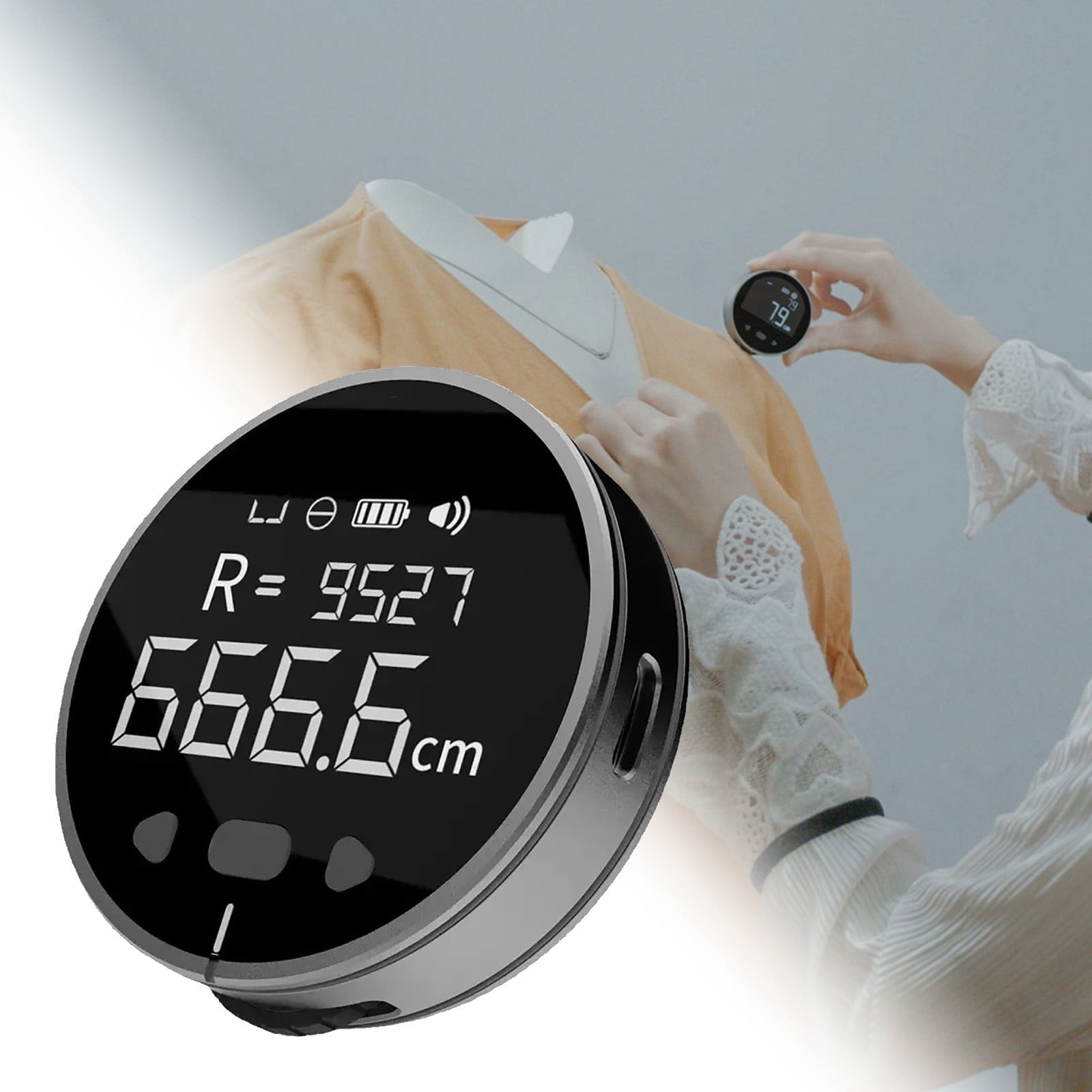 Electronic Ruler For Rolling Measurement Of Straight Curved Surfaces ...