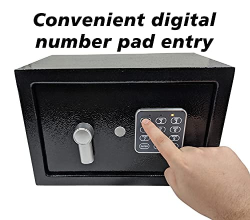 Electronic Safe with Digital Keypad, Program your own 3 to 8 Digit Pin ...