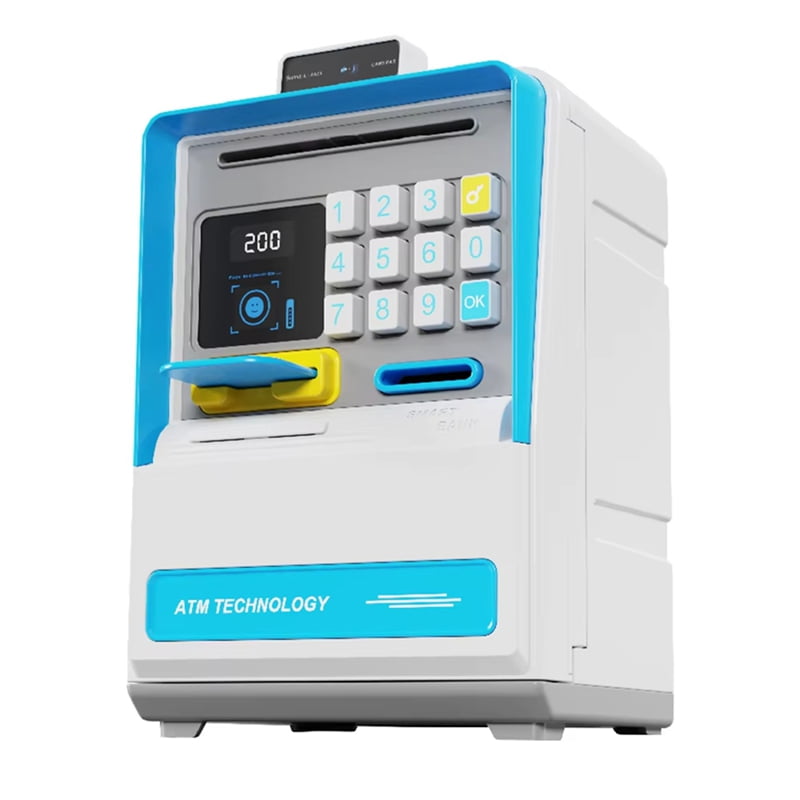 Electronic Safe Money Box with Simulated Recognition, Password ...