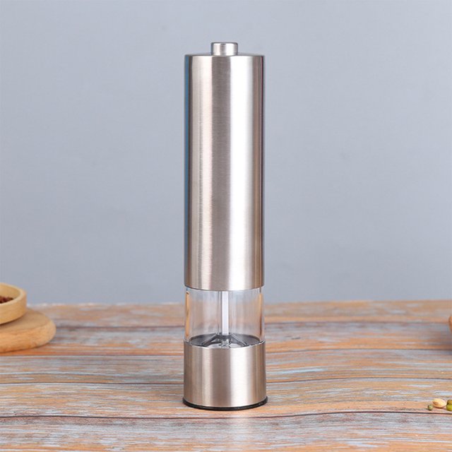 Electronic Salt Mill, Adjustable Electric Spice Grinder, Automatic One ...