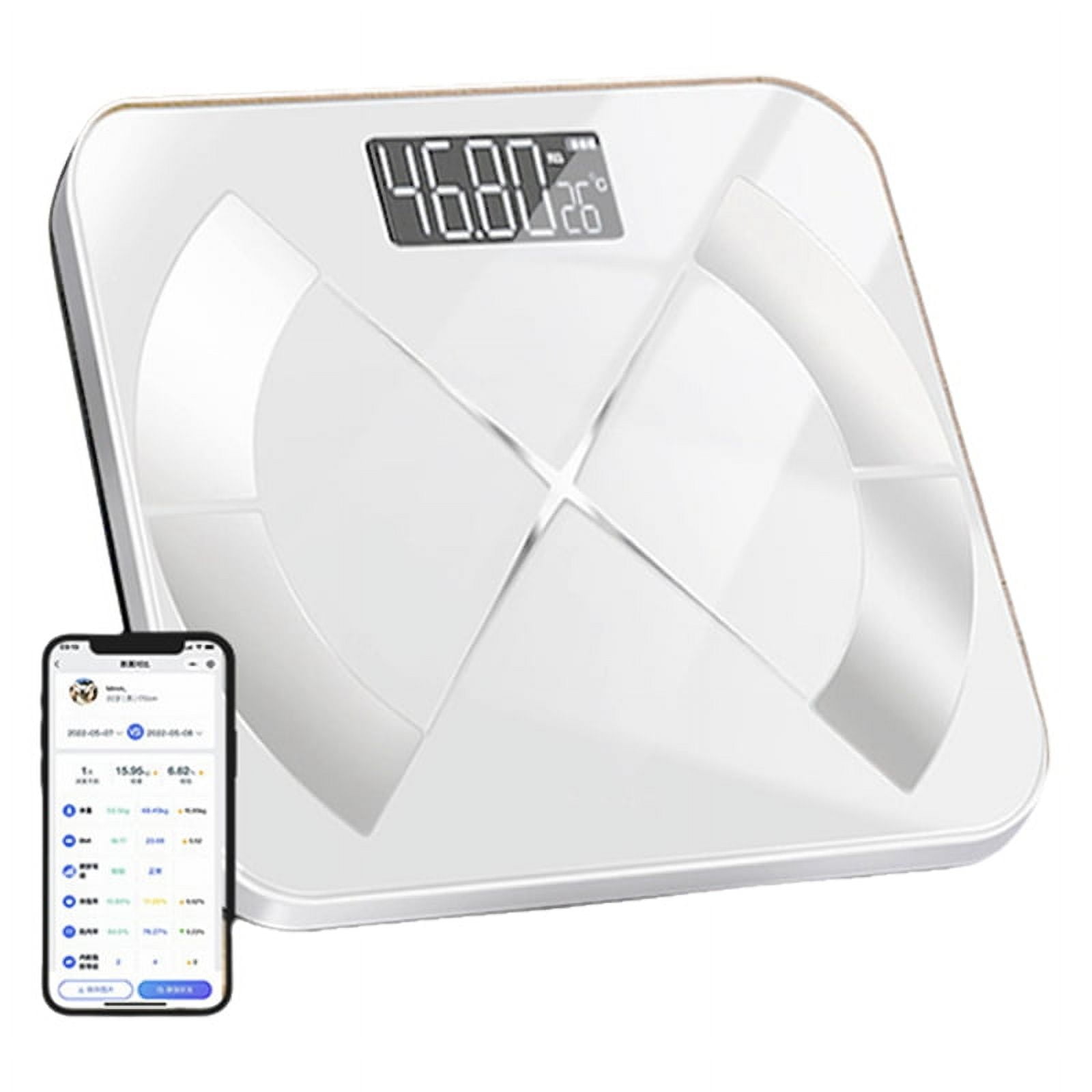 Electronic Scale Smart Bluetooth Weighing Charging Simple Weight Scale ...