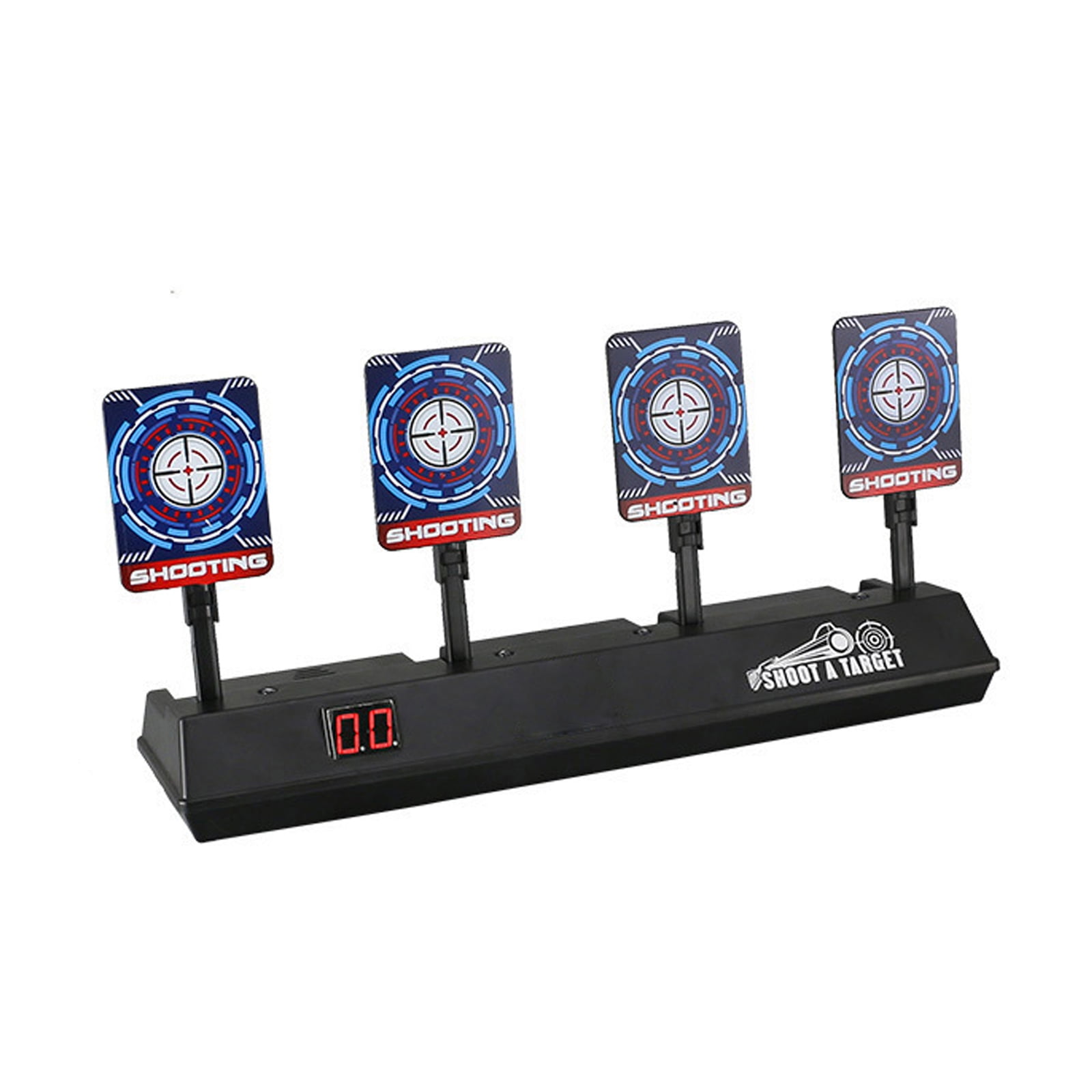 Electronic Scoring Shooting Targets, 4 Targets LED Light Shooting ...