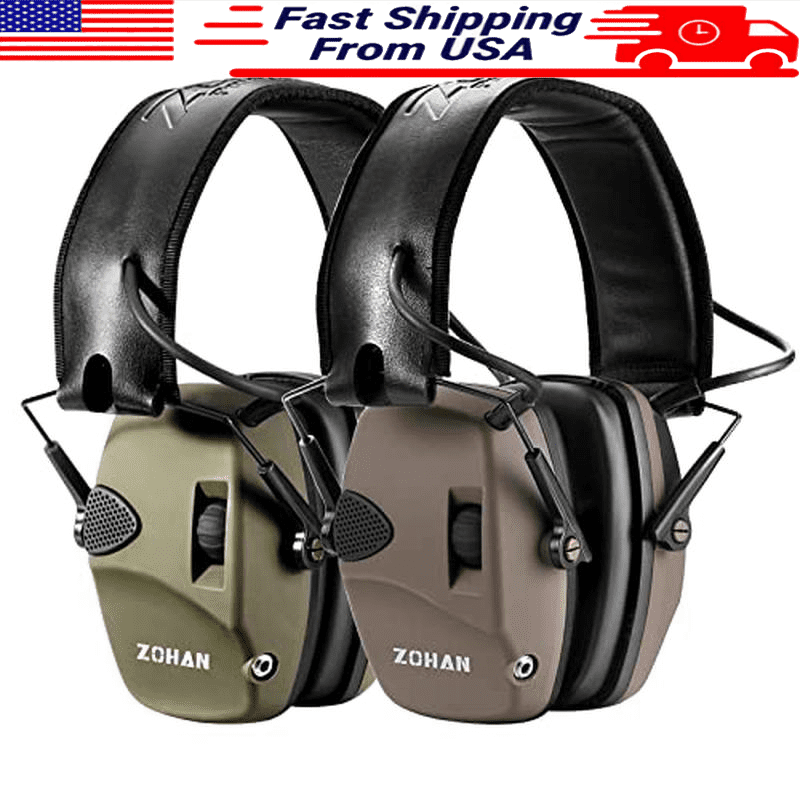 Electronic Shooting Ear Protection with 4X Sound Amplification for Gun ...