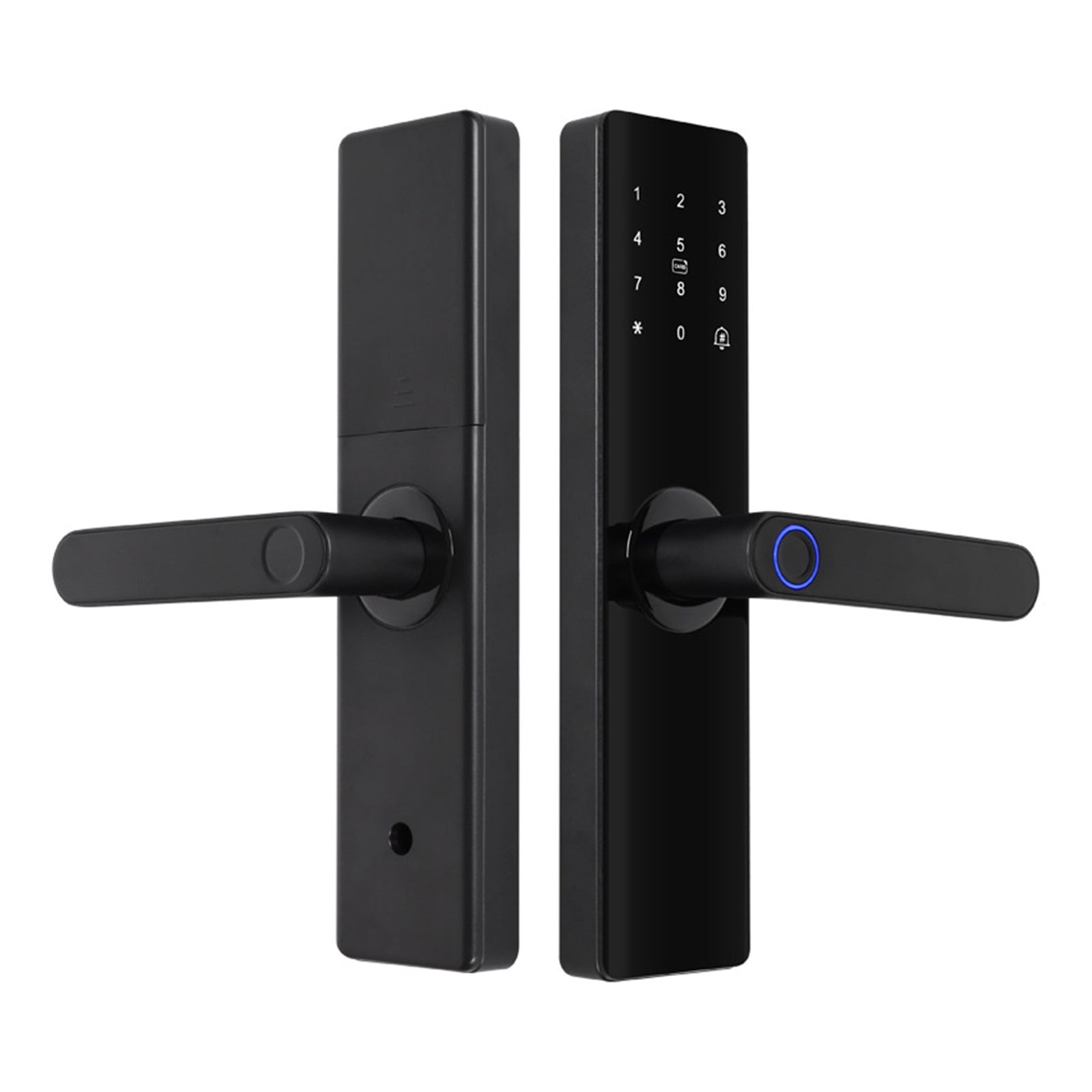 Electronic Smart Door Lock with Biometric Fingerprint Card Password Key ...