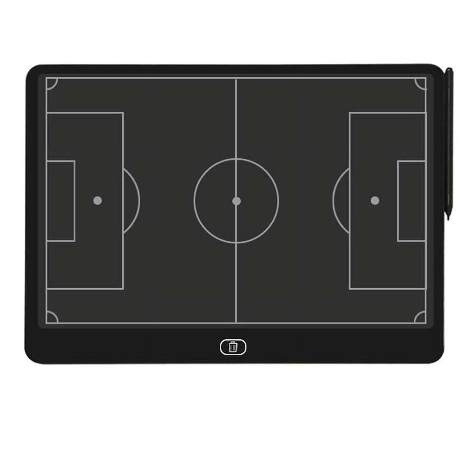 Electronic Soccer Coaching Board,16In LCD Screen Strategy Marker Board with Lock Function for ...