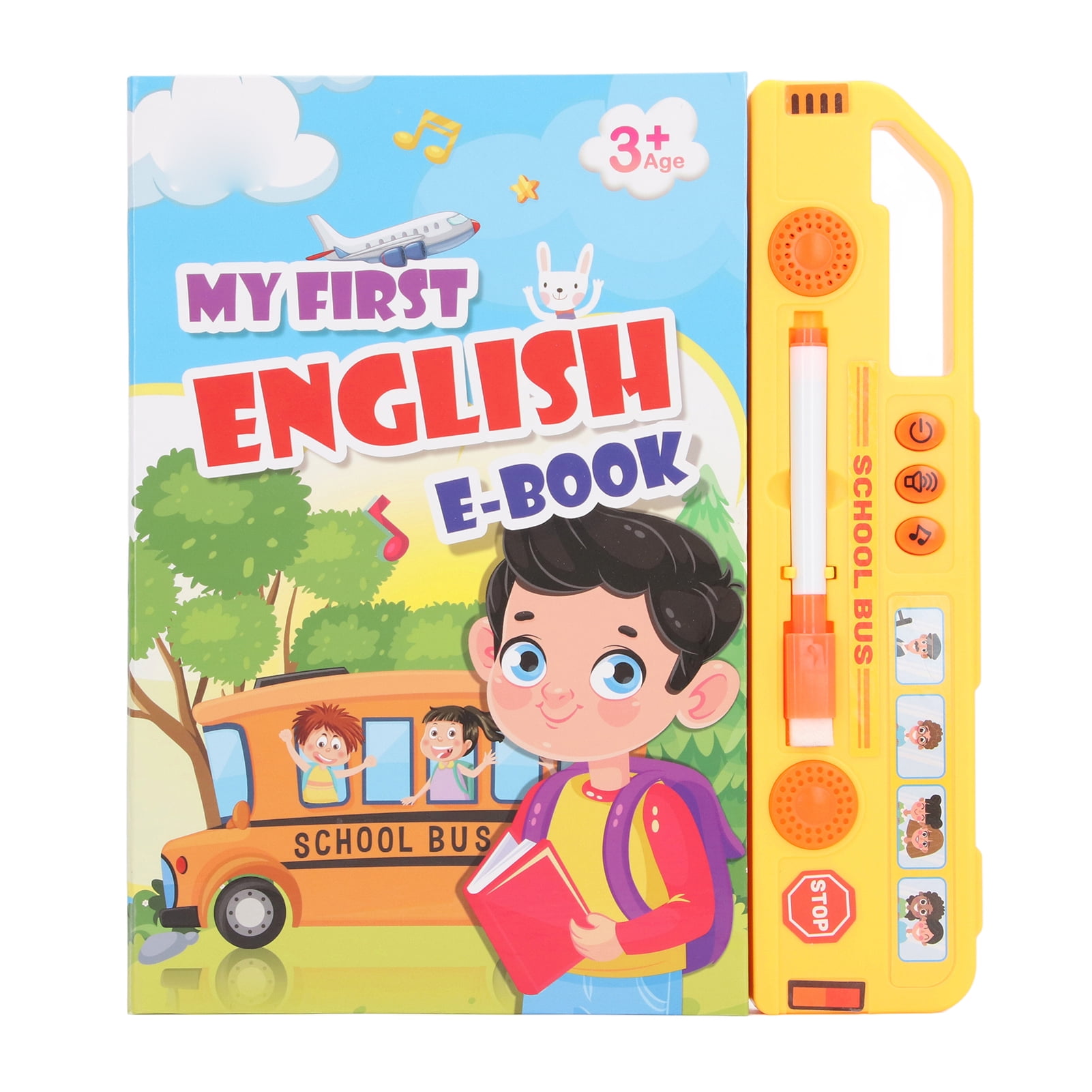 Electronic Sound Book English Language Letters Words Numbers Learning ...